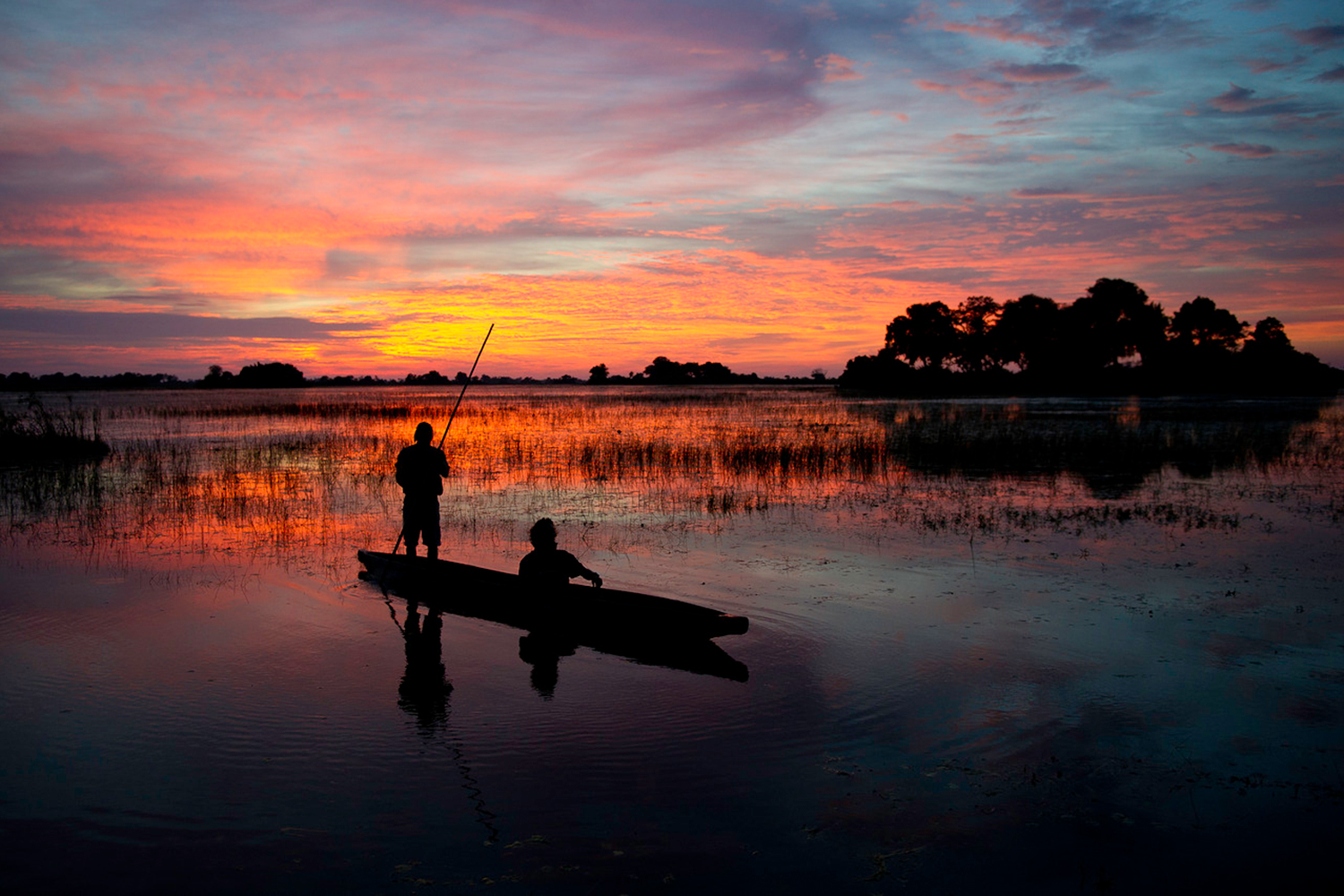 Mokoro Canoe Trips in Botswana – ROBERT MARK SAFARIS